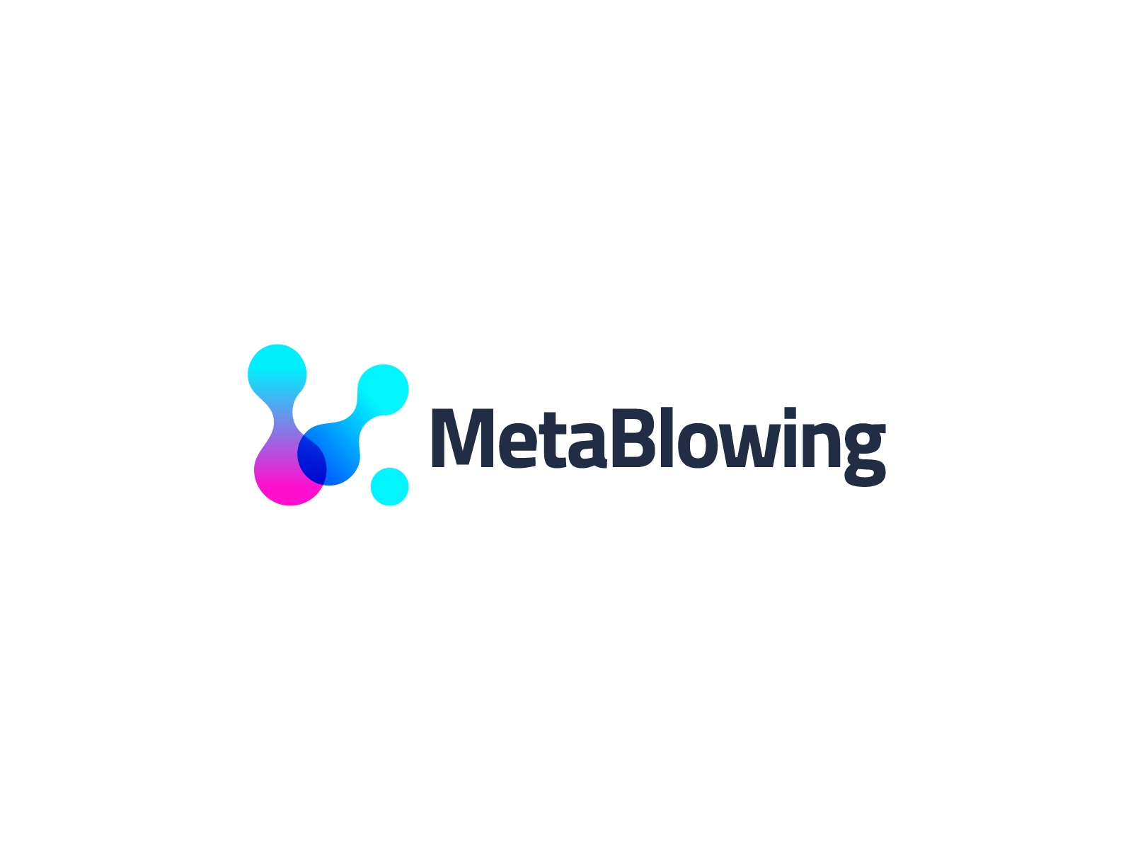 Meta bowling - NFT Game Logo - M letter logo