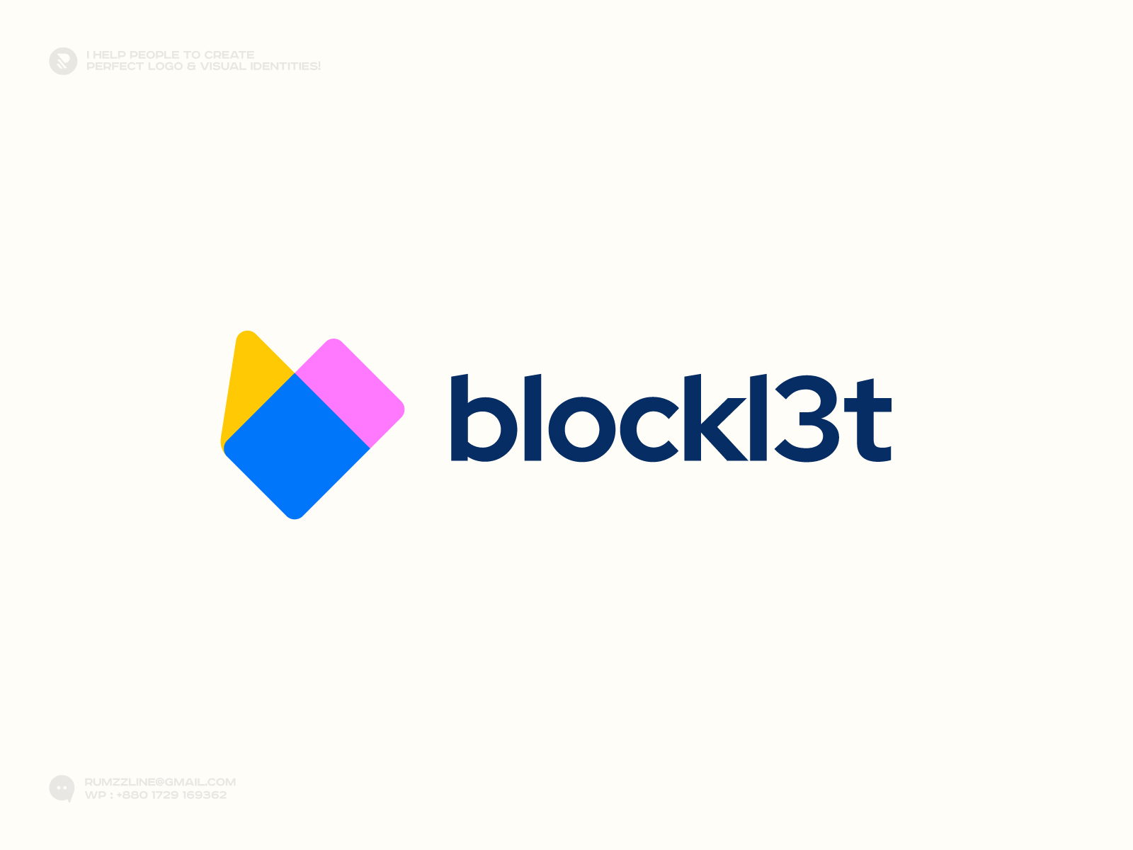 Logo, Modern, Crypto, Blockchain, Web3 Wallet, Insight, B logo